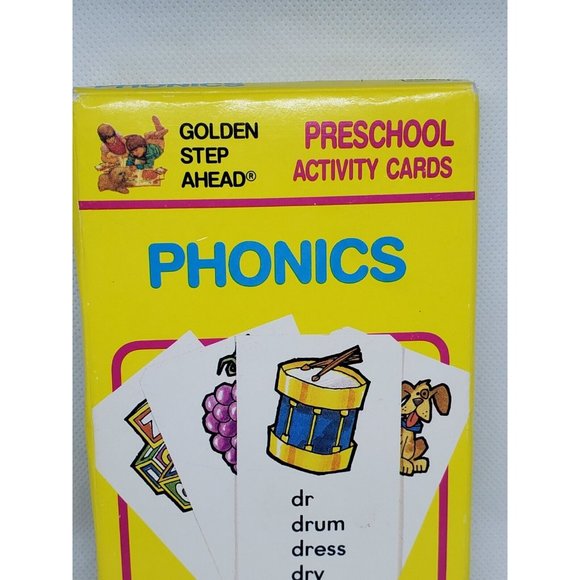 Phonics | Other | Vintage 989 Golden Step Ahead Preschool Activity ...